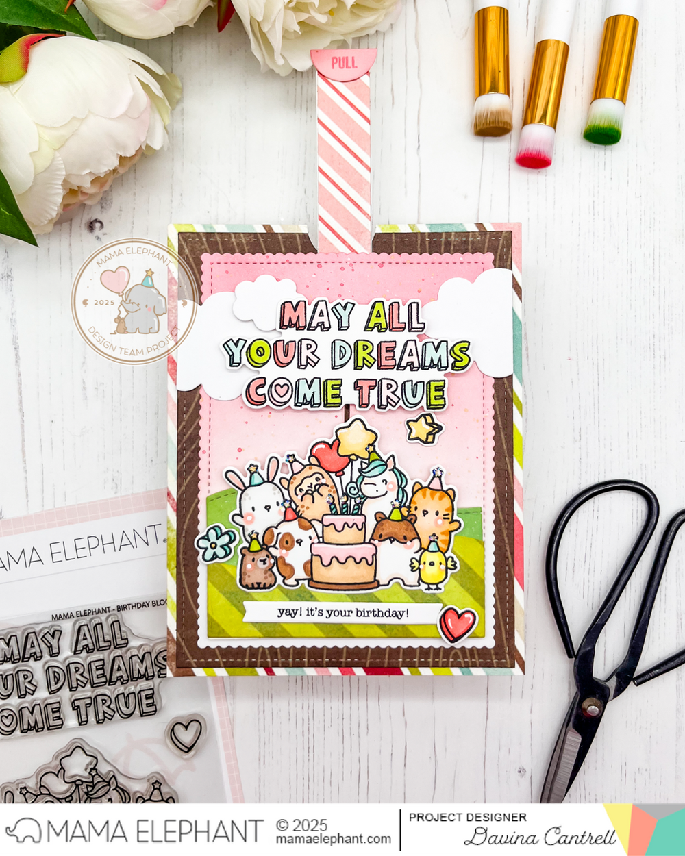 Mama Elephant - Clear Stamps. Creative Die Cuts. Pigment Ink Pads.