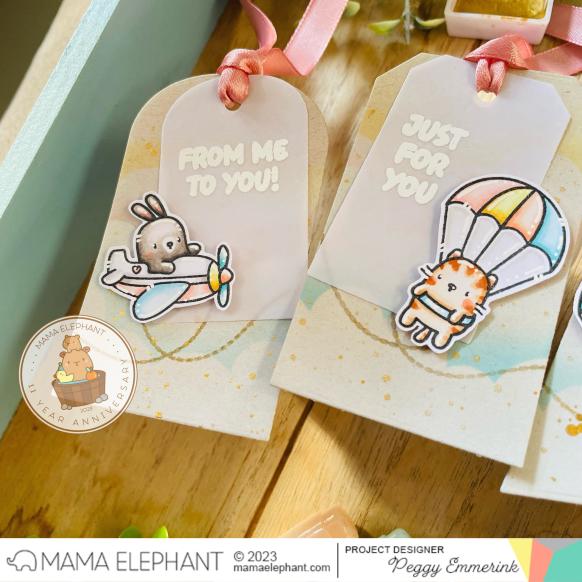 STAMP HIGHLIGHT: Essential Tag Sayings - Mama Elephant