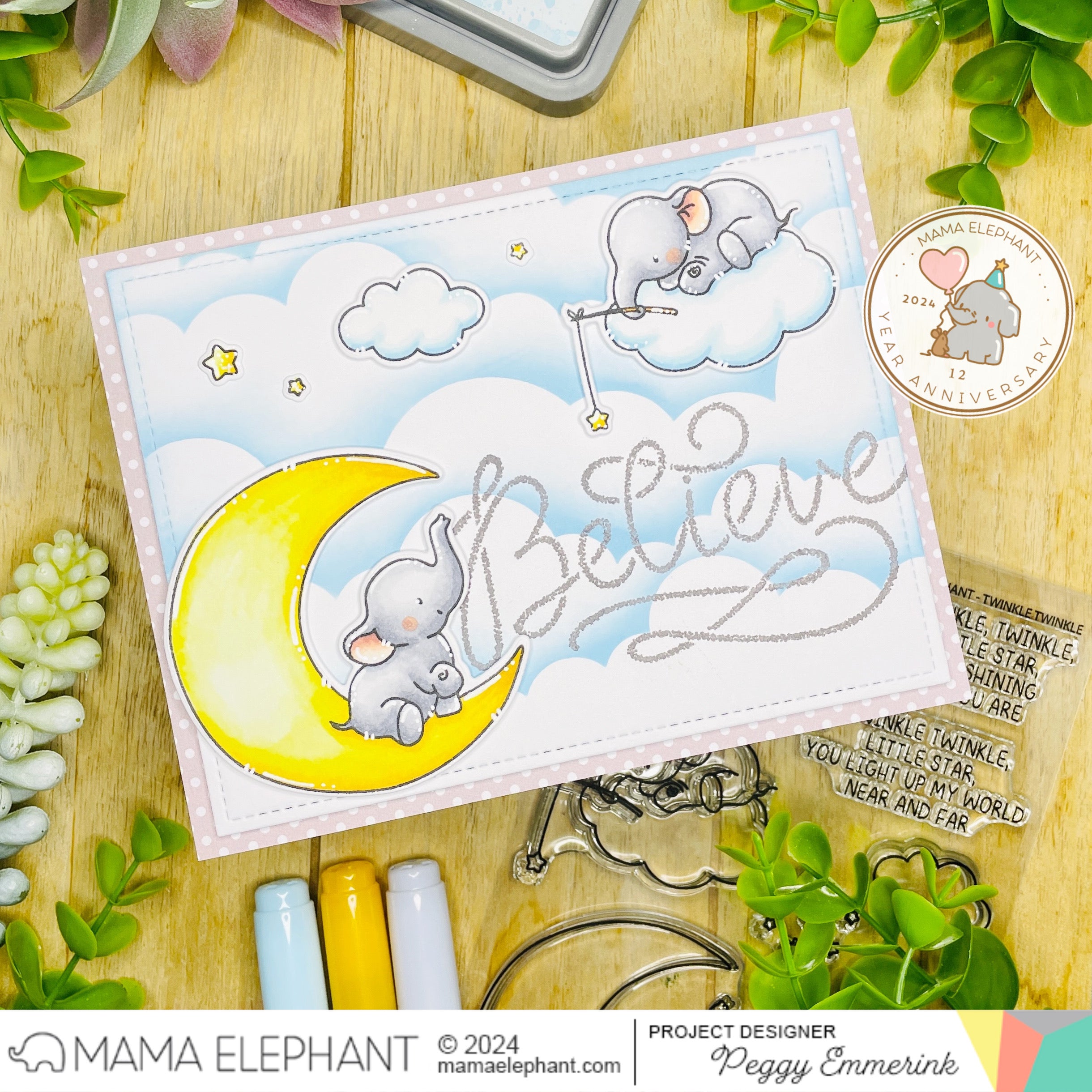 Mama Elephant - Clear Stamps. Creative Die Cuts. Pigment Ink Pads.