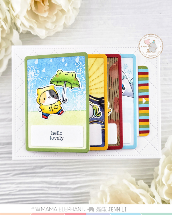 Artist Trading Card with Jenn - Mama Elephant