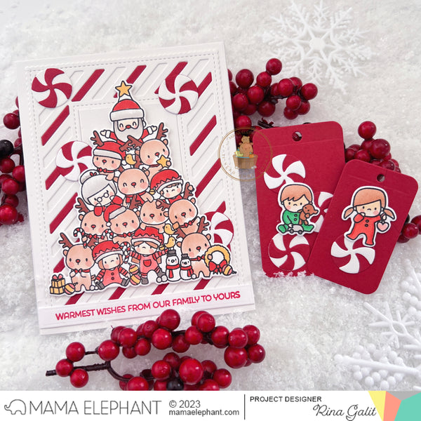 INTRODUCING: Oh Merry Tree & Sweet Shoppe Frame - Mama Elephant