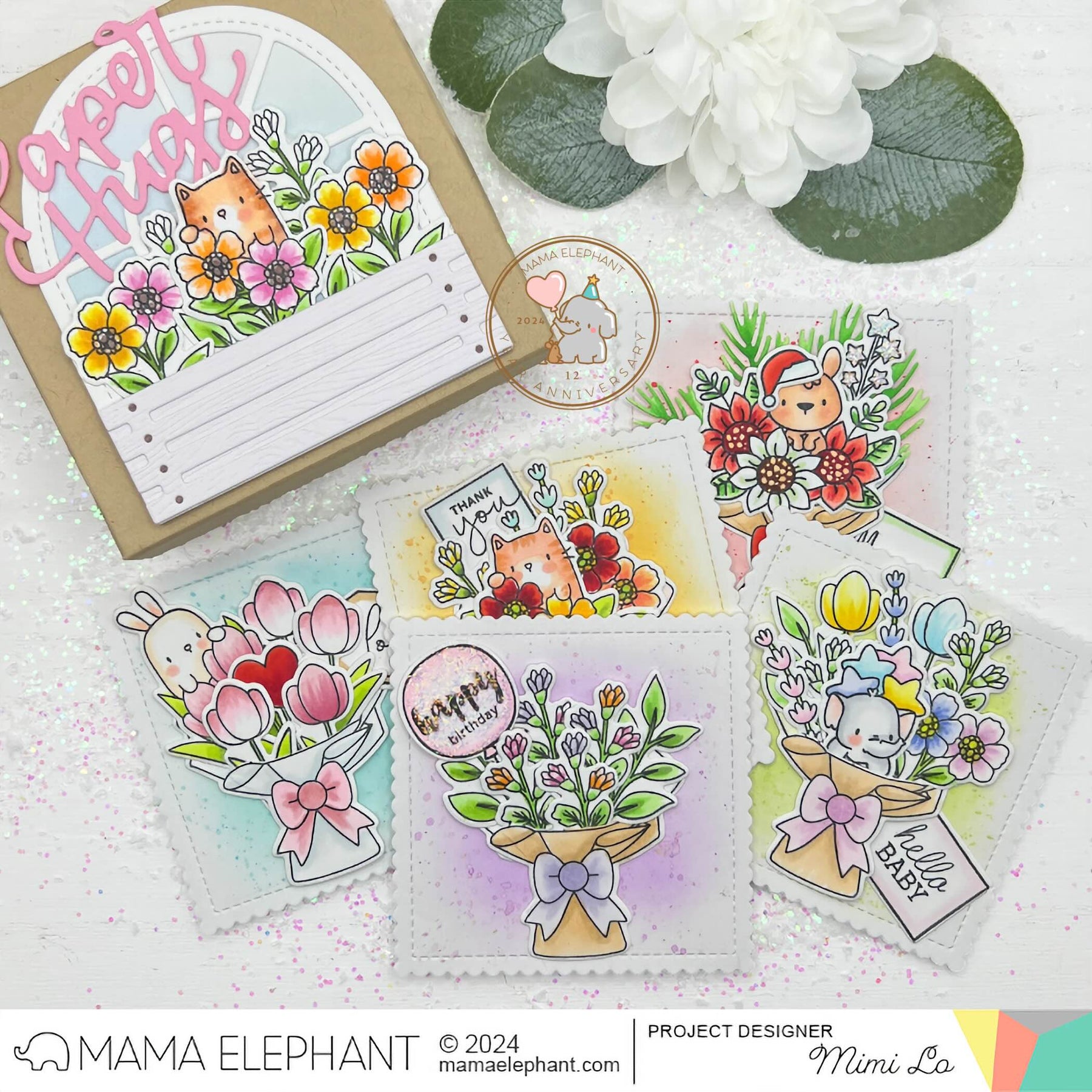 Mama Elephant - Clear Stamps. Creative Die Cuts. Pigment Ink Pads.