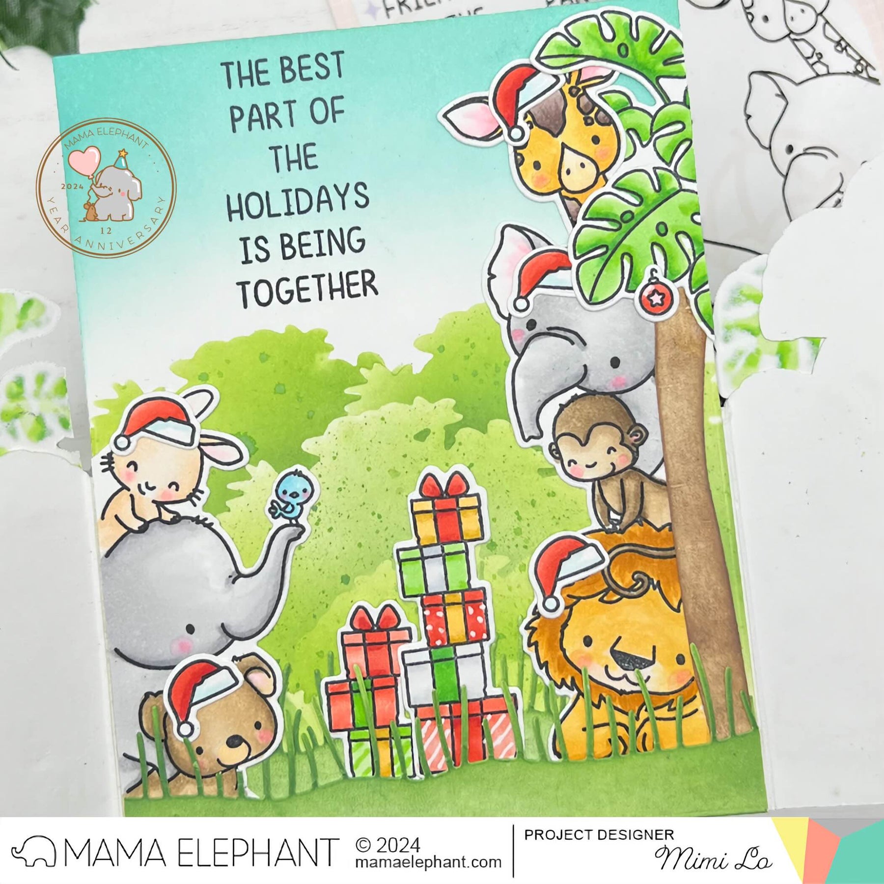Mama Elephant - Clear Stamps. Creative Die Cuts. Pigment Ink Pads.