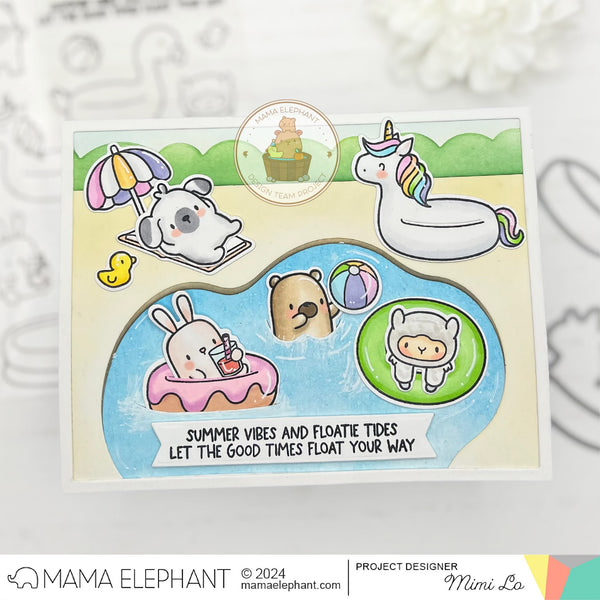 STAMP HIGHLIGHT: Summer Floaties - Mama Elephant