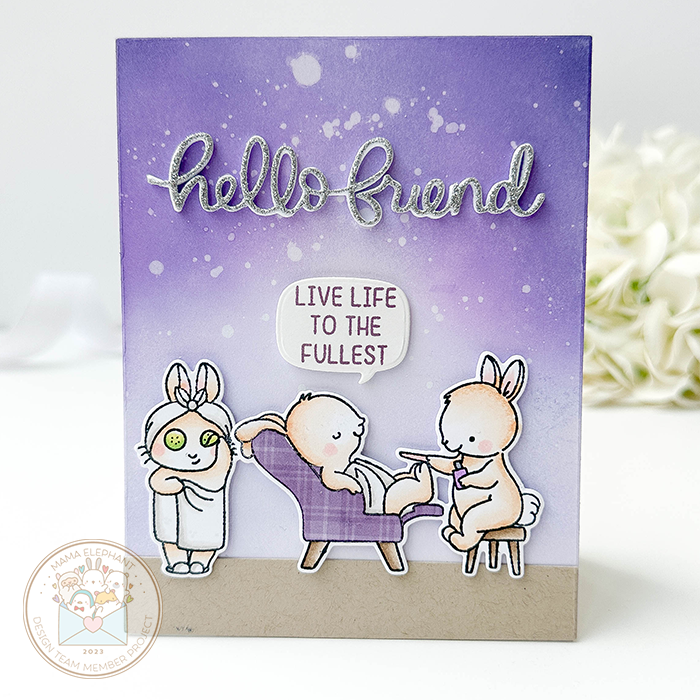 STAMP HIGHLIGHT: Spa Day - Mama Elephant