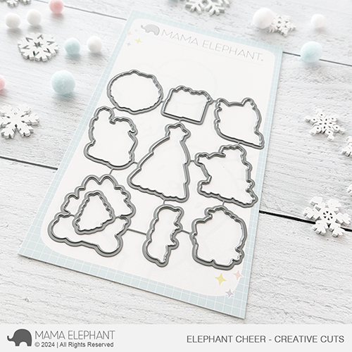 Elephant Cheer - Creative Cuts – Mama Elephant