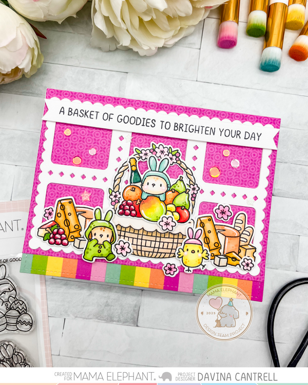 Basket of Goodies - CC - Mama Elephant