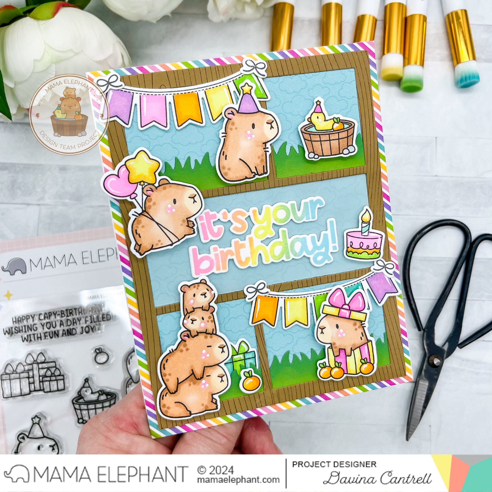A CAPYBARA PARTY - Mama Elephant