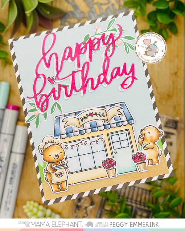 HBD Sweet Friend - Creative Cuts - Mama Elephant