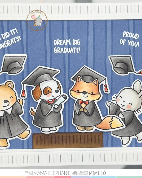 CONGRATS GRADUATE - Mama Elephant