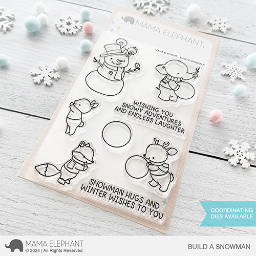 BUILD A SNOWMAN - Mama Elephant BUILD A SNOWMAN - Mama Elephant