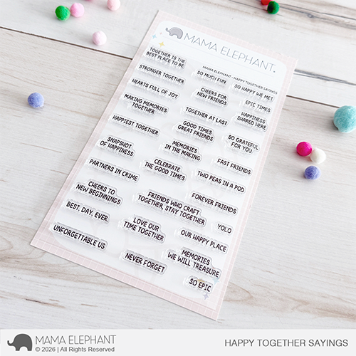 HAPPY TOGETHER SAYINGS – Mama Elephant