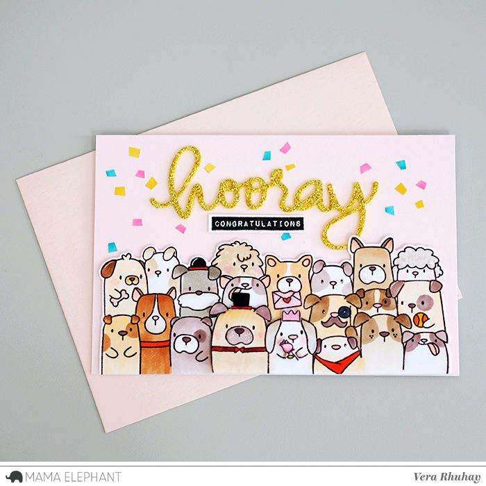 The Dog's Woof - Creative Cuts - Mama Elephant