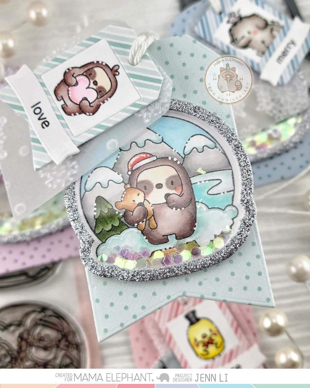 WONDERLAND GLOBES – Mama Elephant