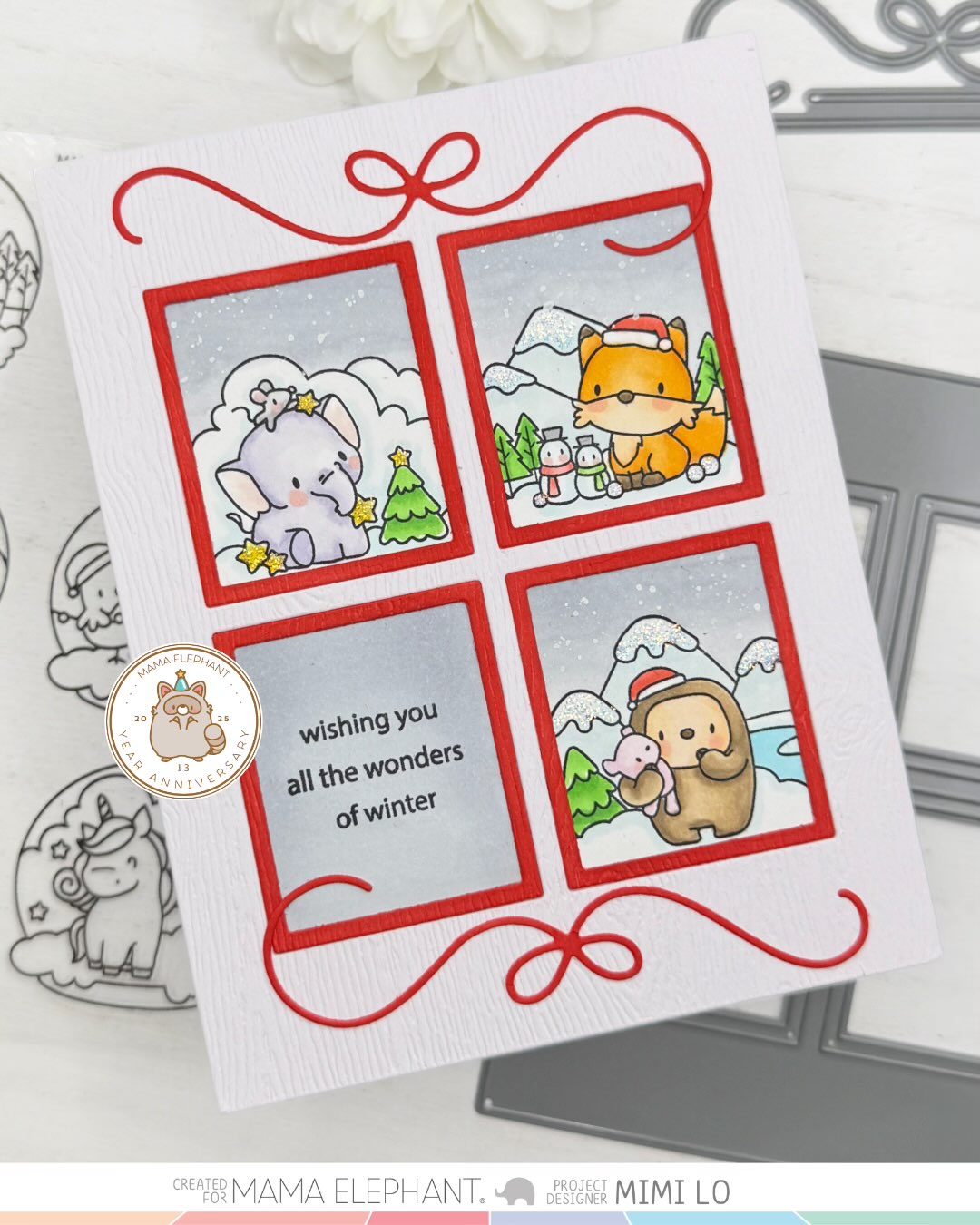 WONDERLAND GLOBES – Mama Elephant
