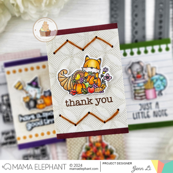 Book Edges - Creative Cuts - Mama Elephant