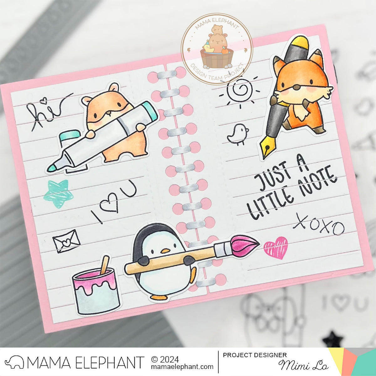 Write With Me - Creative Cuts - Mama Elephant