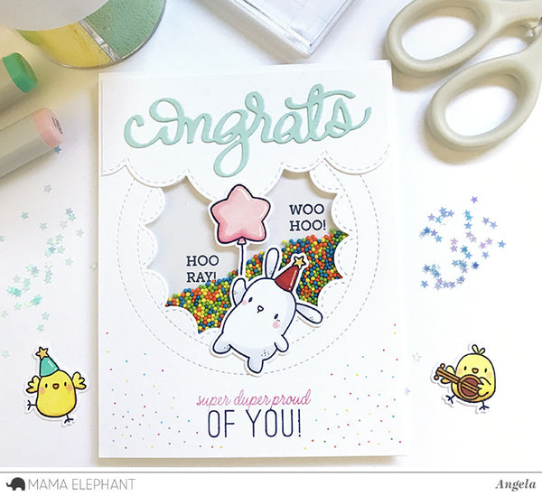 Congrats Script - Creative Cuts - Mama Elephant