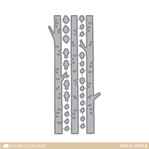 Birch Trees - Creative Cuts – Mama Elephant