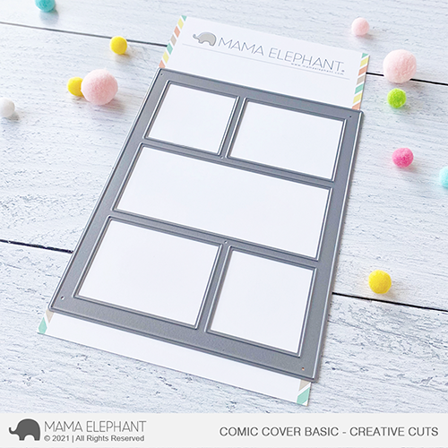 Comic Cover Basic - Creative Cuts - Mama Elephant