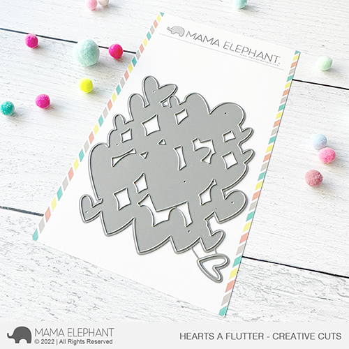 Hearts A Flutter - Creative Cuts - Mama Elephant