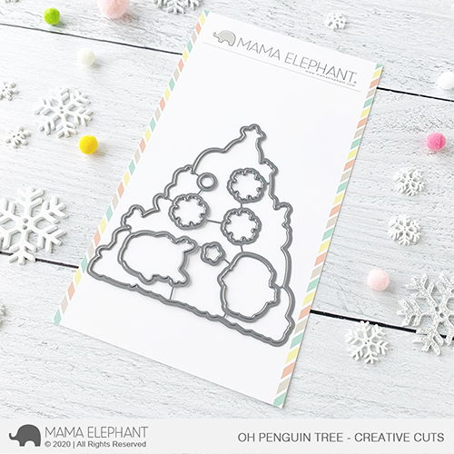 Oh Penguin Tree - Creative Cuts - Mama Elephant