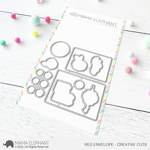 Red Envelope - Creative Cuts - Mama Elephant