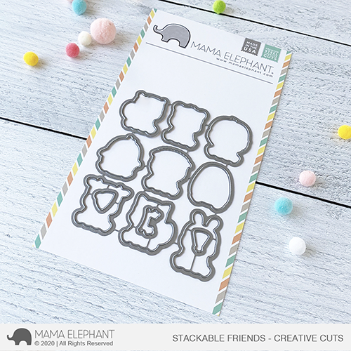 Stackable Friends - Creative Cuts - Mama Elephant