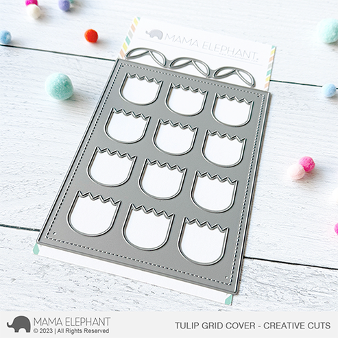 Tulip Grid Cover - Creative Cuts – Mama Elephant