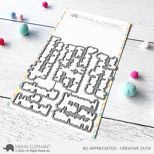 So Appreciated - Creative Cuts - Mama Elephant