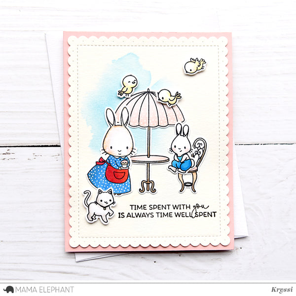 Tea with Friends - Creative Cuts - Mama Elephant