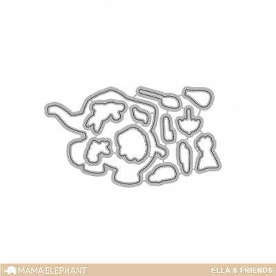 Ella & Friends - Creative Cuts - Mama Elephant