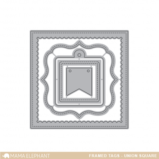 Framed Tags - Union Square - Creative Cuts – Mama Elephant