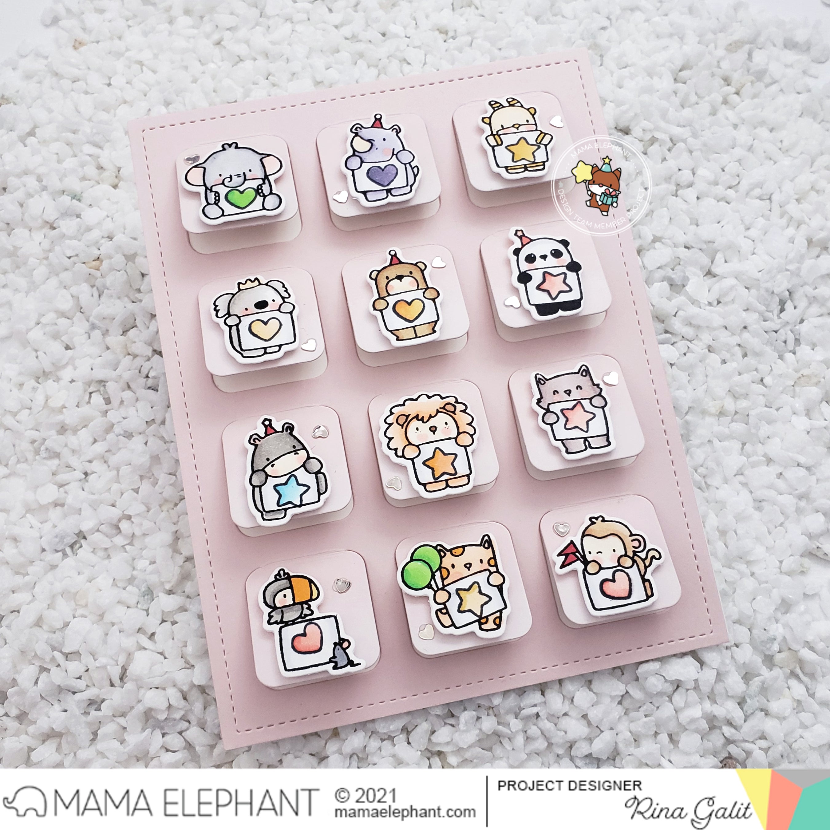 Lift Flap Grid - Creative Cuts - Mama Elephant
