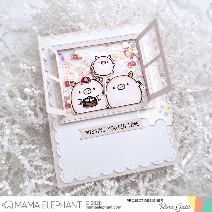 Frilly Window Frame - Creative Cuts – Mama Elephant