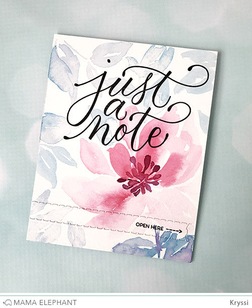 JUST A NOTE - Mama Elephant