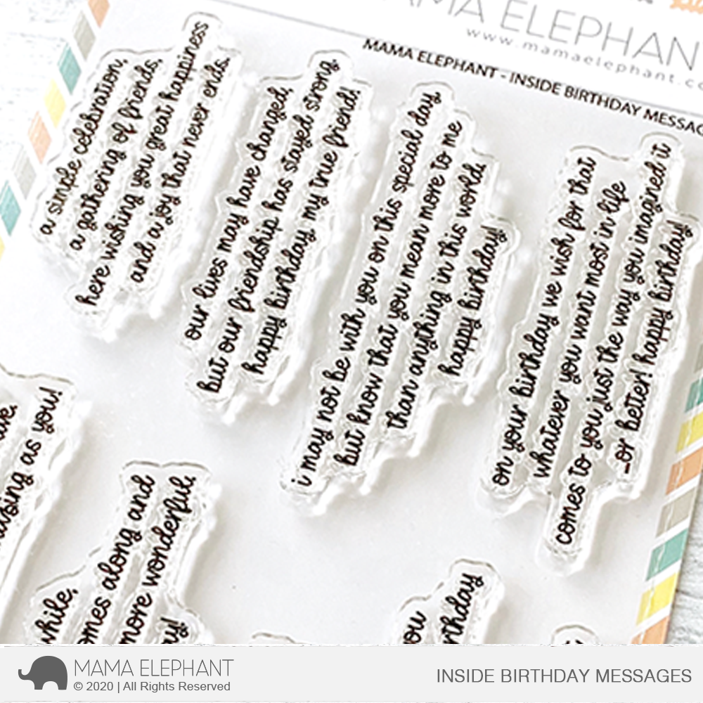 INSIDE BIRTHDAY MESSAGES – Mama Elephant