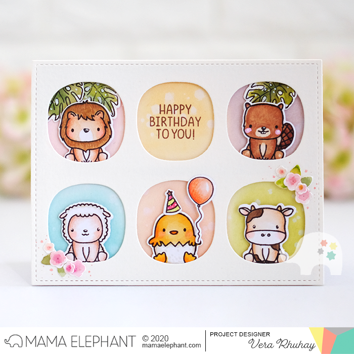 Stackable Friends - Creative Cuts - Mama Elephant